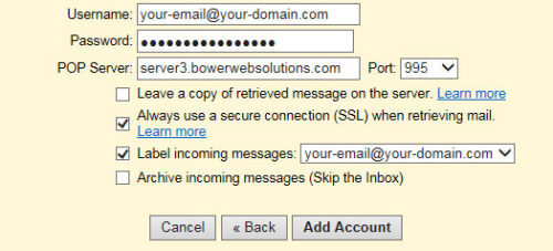 How to setup your Gmail with your IONOS email
